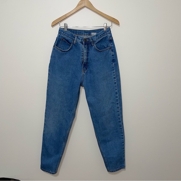 Vintage | Jeans | Vintage Ultra High Rise Straight Leg Medium Wash Mom ...